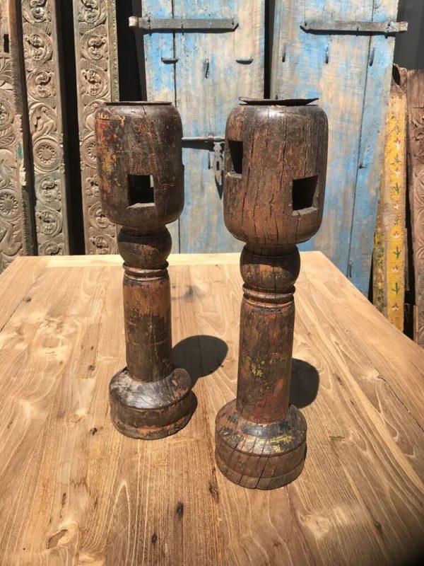 Wooden Indian Gates - Sticks and Stones Outdoor