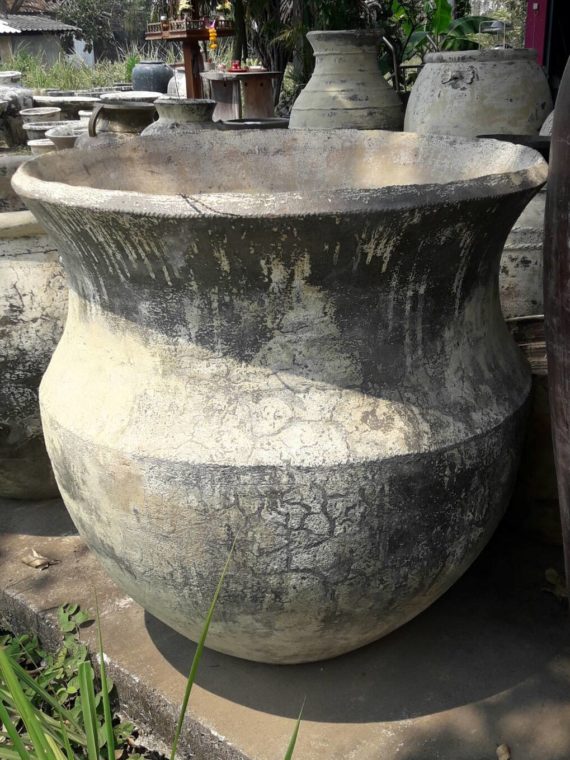 Limestone Tub Pot - Sticks and Stones Outdoor